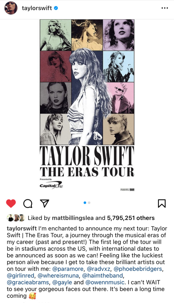 Everything We Know About the Eras Tour: Setlist, Surprise Songs & more ...